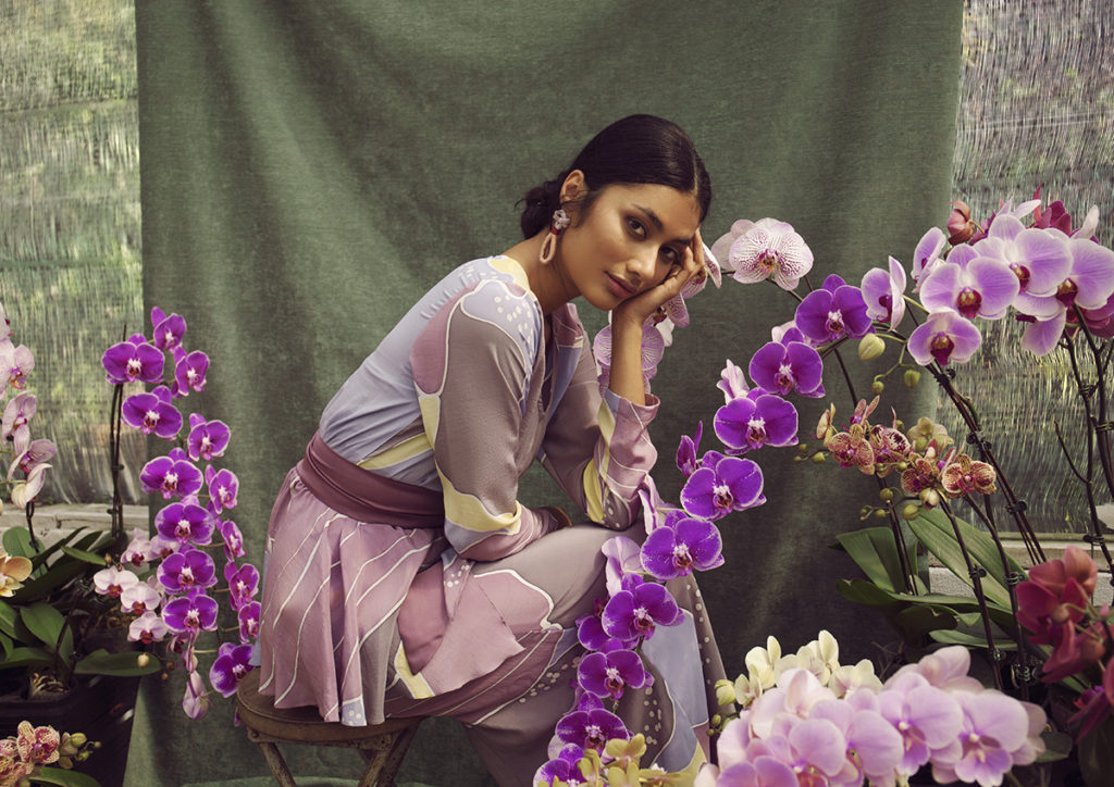 Designer Fern Chua pivots to orchids for Raya collection - Going Places ...